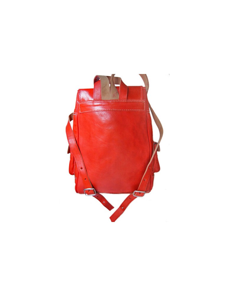 High-end natural leather backpack - Unionartisanat