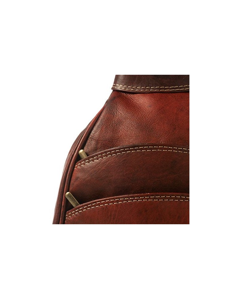 High-end natural leather backpack - Unionartisanat